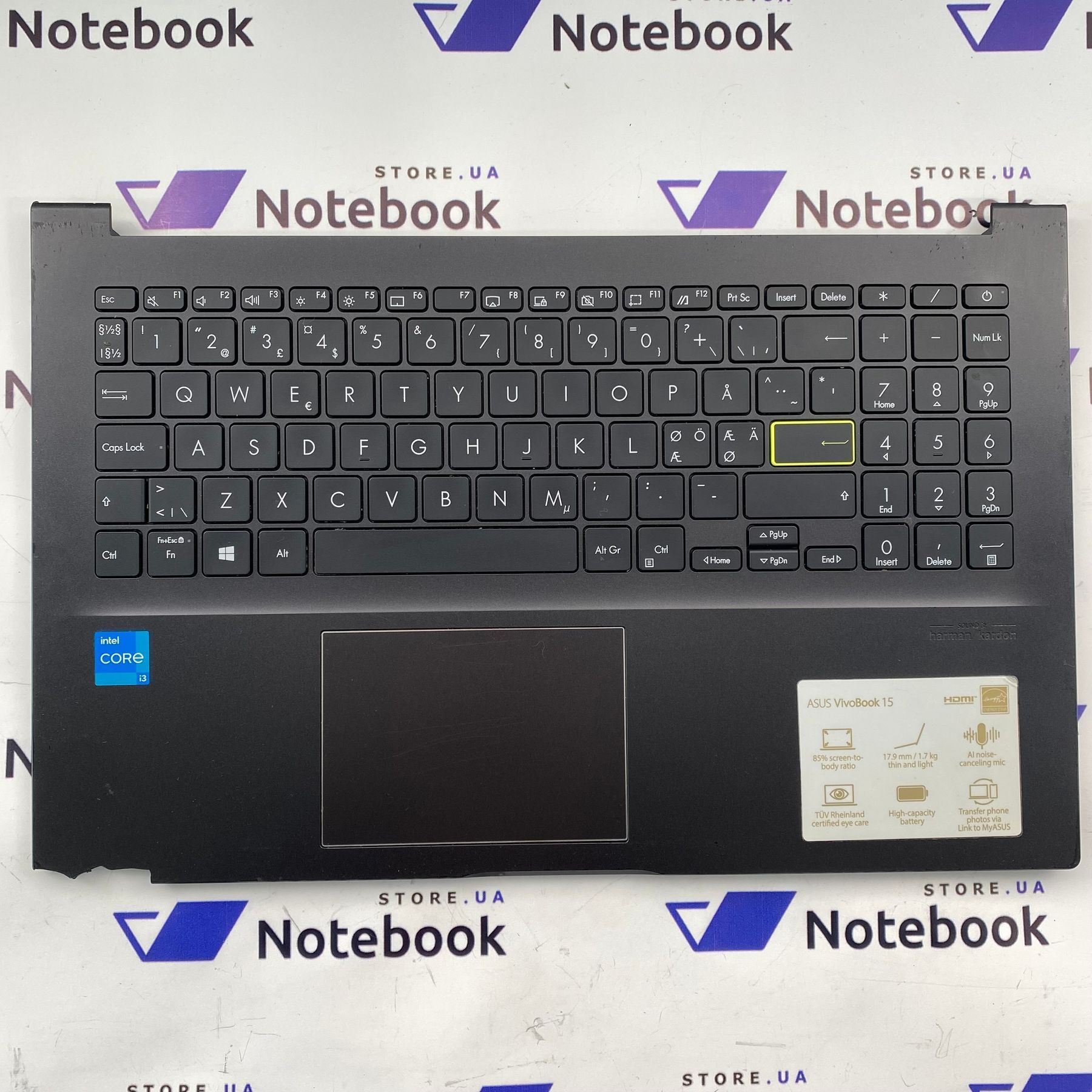 Asus VivoBook X513E F513E K513E M513U S513E 13N1-BBM0301 Верхня частина ...