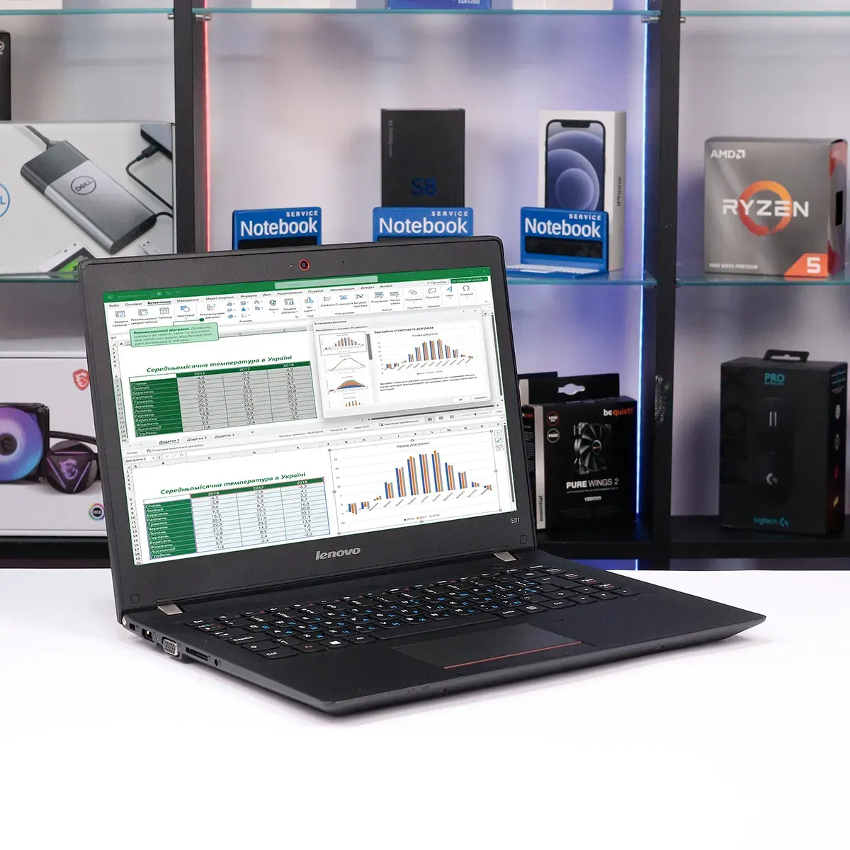 БУ Ноутбук Lenovo E31-70 13.3" WXGA HD Core i3-5005U HD Graphics 5500 ...